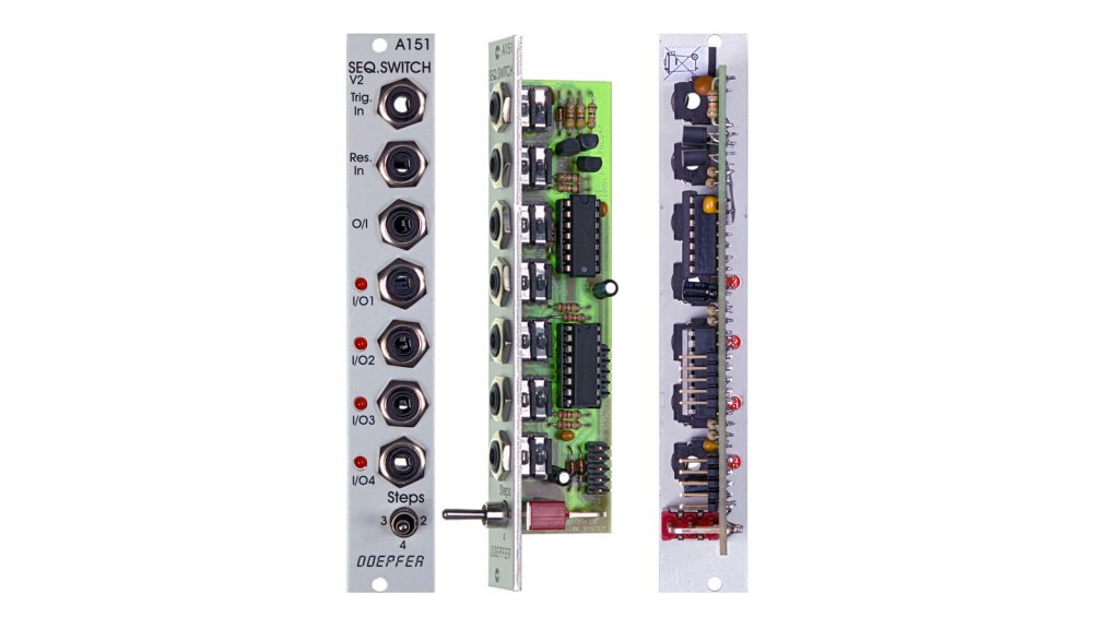 A-151 Sequential Switch - A-100 Eurorack Modular Synthesizer - 有限会社 福産 ...