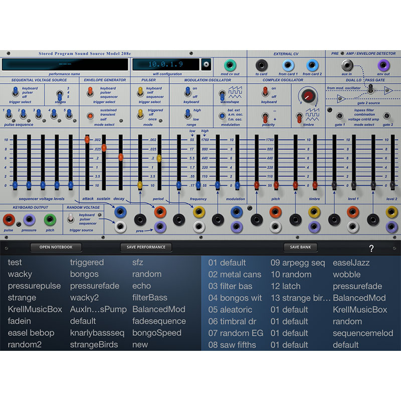 Music Easel iProgram BUNDLE - Buchla - 有限会社 福産起業 - FUKUSAN KIGYO CO,. LTD.