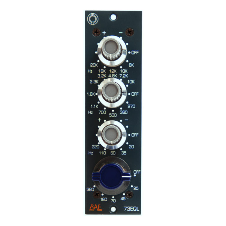 73EQL 1ch 3BAND EQ / API 500 Series Equalizer Module - BAE Audio - 有限会社 ...