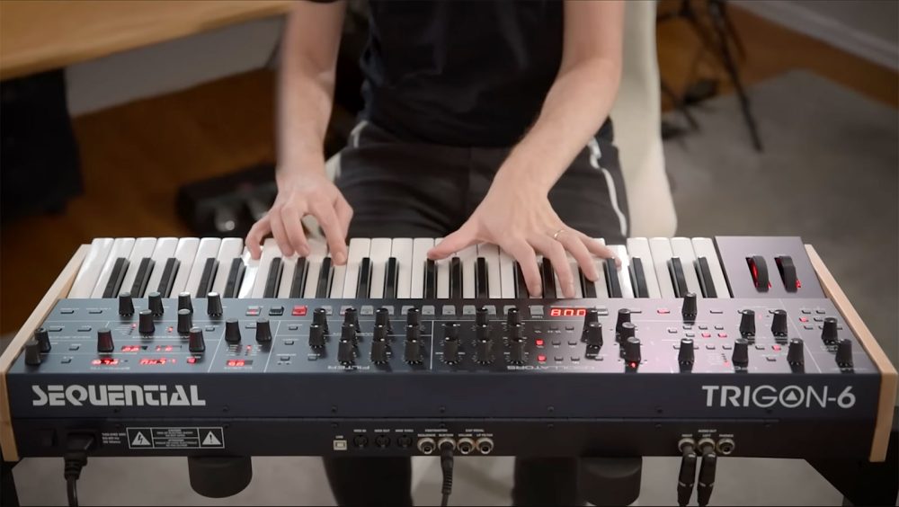 SEQUENTIAL (Dave Smith Instruments) / Trigon-6 (3-VCO Enhanced Ladder Filter Analog Poly Synth ...